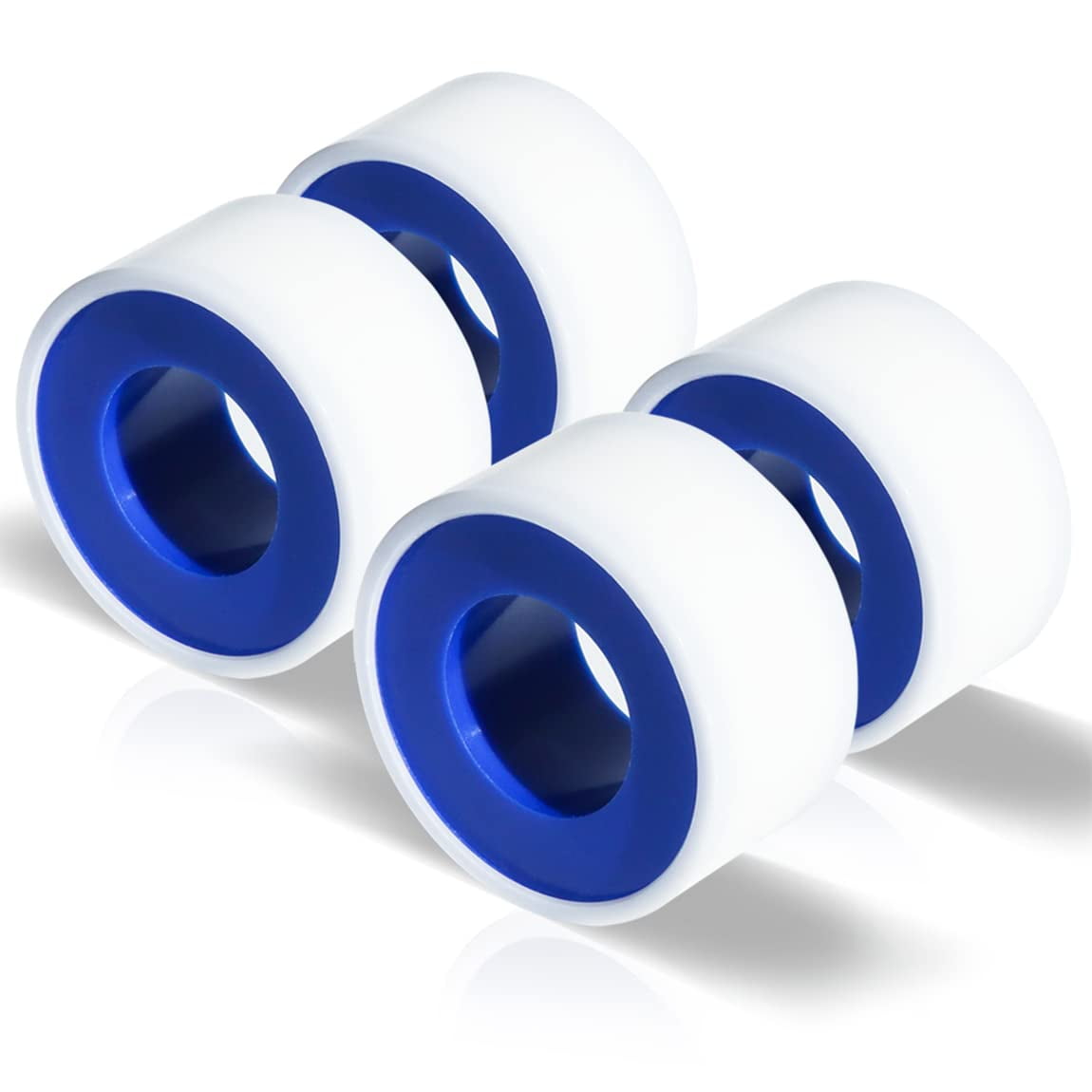 4 Rolls 3/4 Inch(W) X 520 Inches(L) Teflon Tape,for Plumbers Tape ...