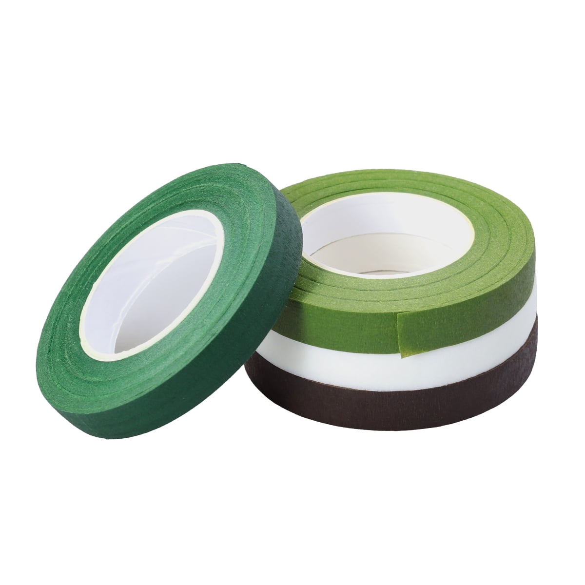 PINXOR Dark Green Floral Tape, 4 Rolls, 30 Yards Each, Stem Wrap ...