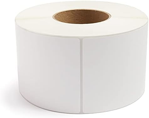 - 4 Rolls - 4'' x 6'' Direct Thermal Labels, 3'' Core, 4000 Labels ...