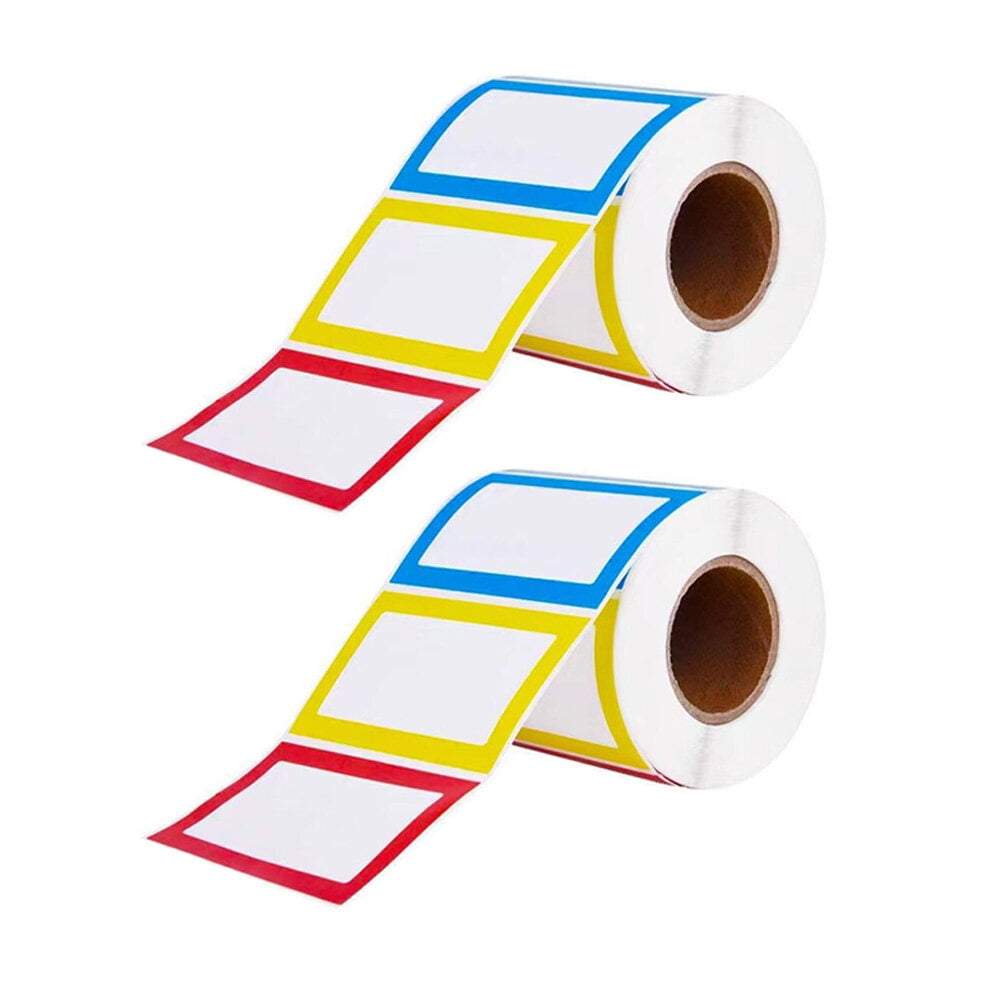 CIMAXIC Multipurpose Label Stickers Assorted Colors for Easy ...