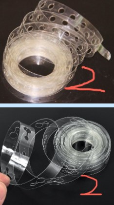 4 Rolls Balloon Arch Kit Garland Balloon Tape Strip Birthday Wedding ...