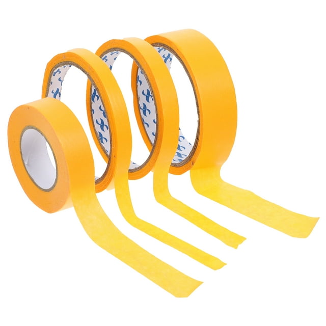 4 Rolls Blocking Tape Duct Tape Coding Tapes Versatile Tape Two Sided Tape Labeling Tapes Child ...