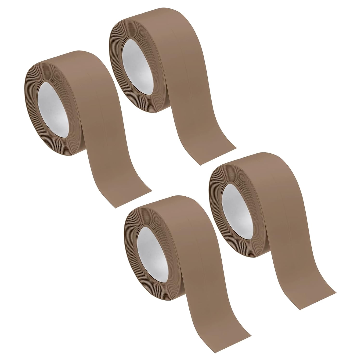 4 Rolls Brown Caulk Sealant Strip Waterproof Self Adhesive 1.4" x 10 ...