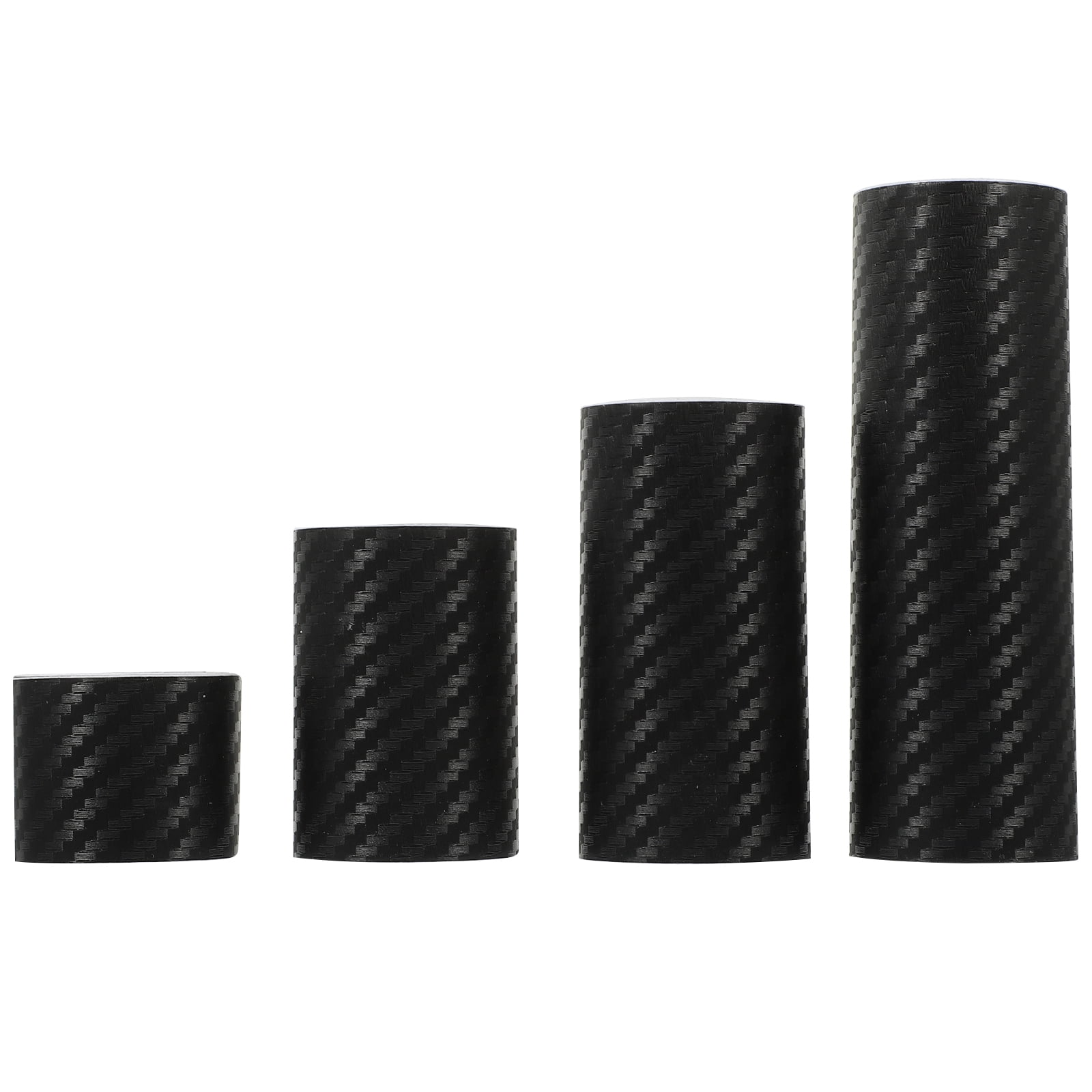 4 Rolls Car Decoration Sticker Scratch Cover Body Carbon Fiber 3d ...