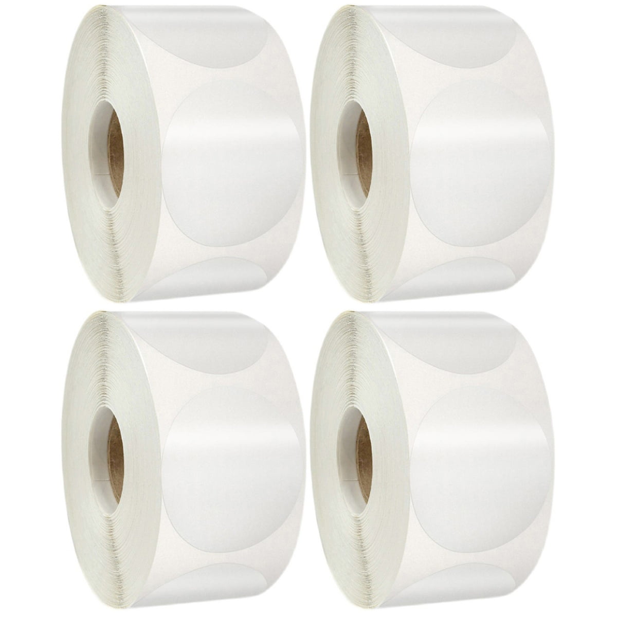 4 Rolls Clear Sticker 38mm Envelope Wafer Seal Sticker Self Adhesive ...