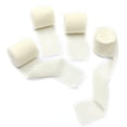 4 Rolls Cream White Handmade Fringe Chiffon Silk Ribbon 1.5" W x 5Yd ...