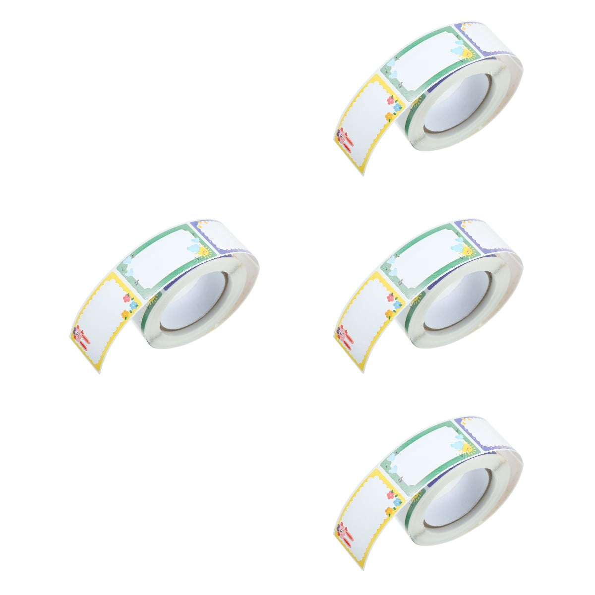 4 Rolls Cute Pocket Stickers Pantry Labels Name Tag Tags Gift Baby ...