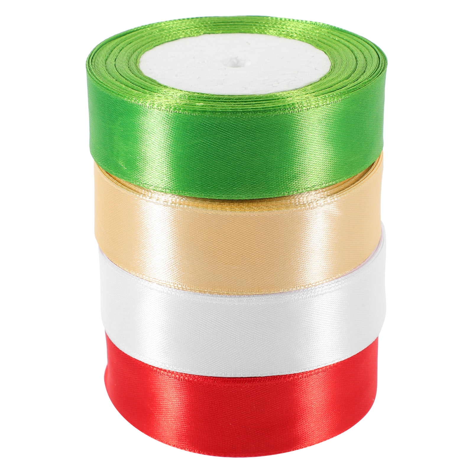 4 Rolls Cuttable Present Ribbons Craft Ribbon Colored Ribbons Bow ...