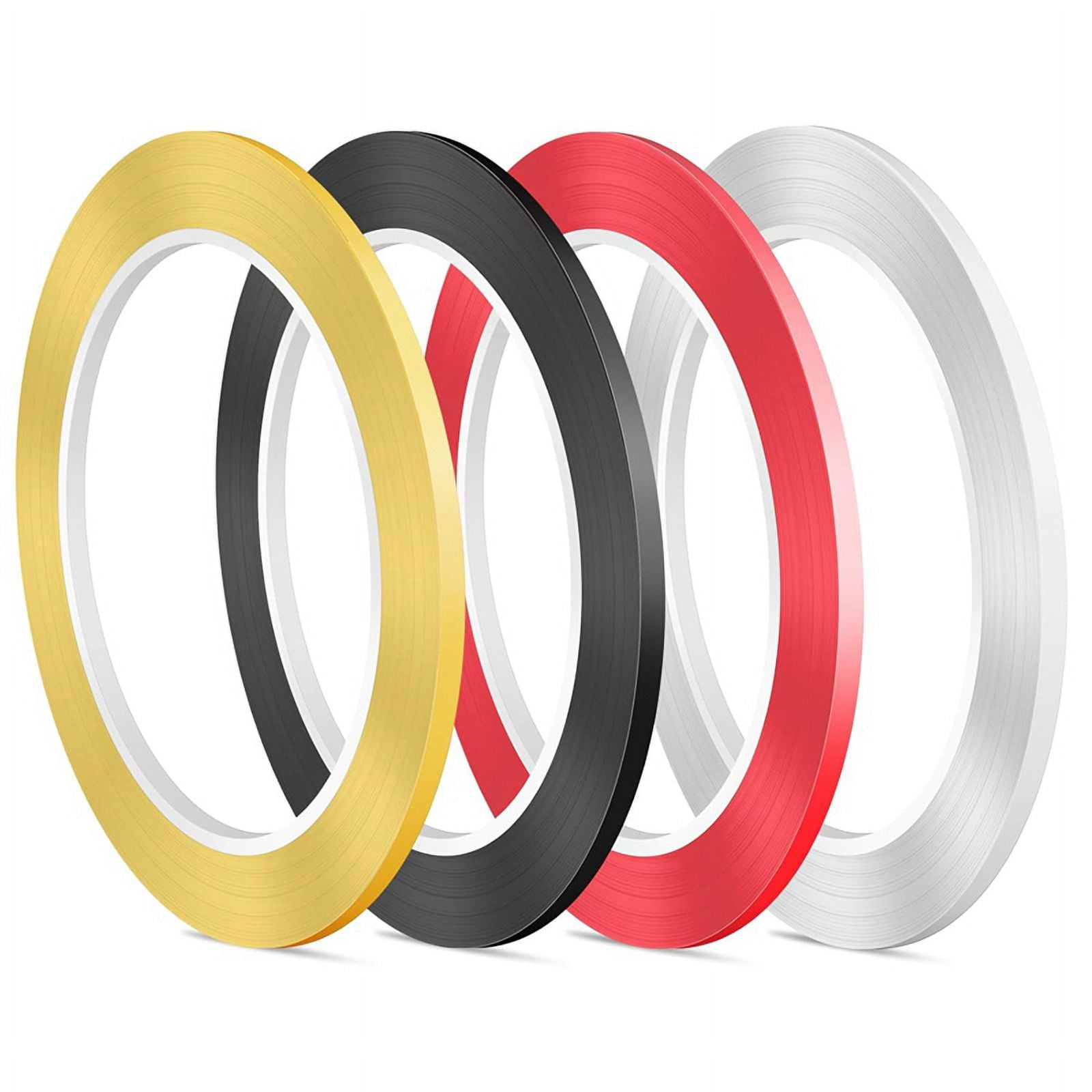 4 Rolls Dry Erase Board Tape Lines, 1/8in X 216ft Thin Whiteboard Tape ...