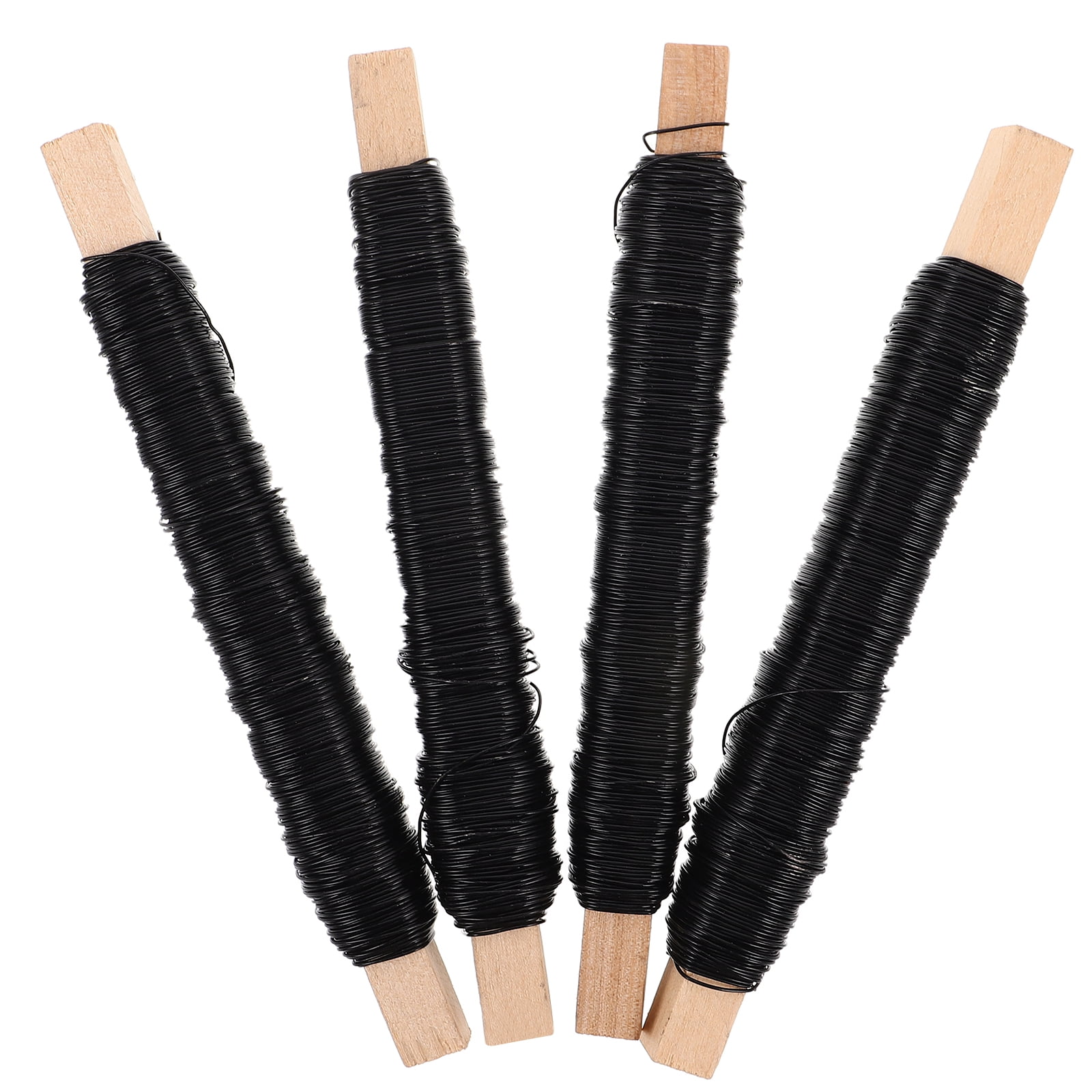 4 Rolls Flower Arrangement Wire Iron Wire Florist Bind Wire Multi-use ...
