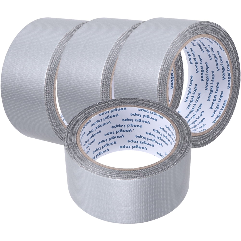 4 Rolls Heavy Duty Duct Tape Carpet Water Sealing Waterproof Grey ...