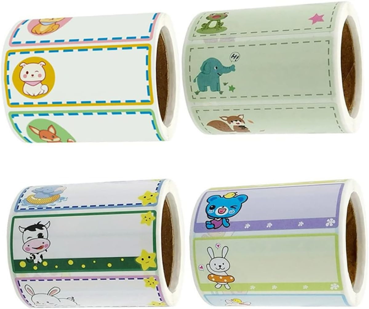 4 Rolls Kindergarten Name Stickers Present Stickers Sticker Sheets for ...