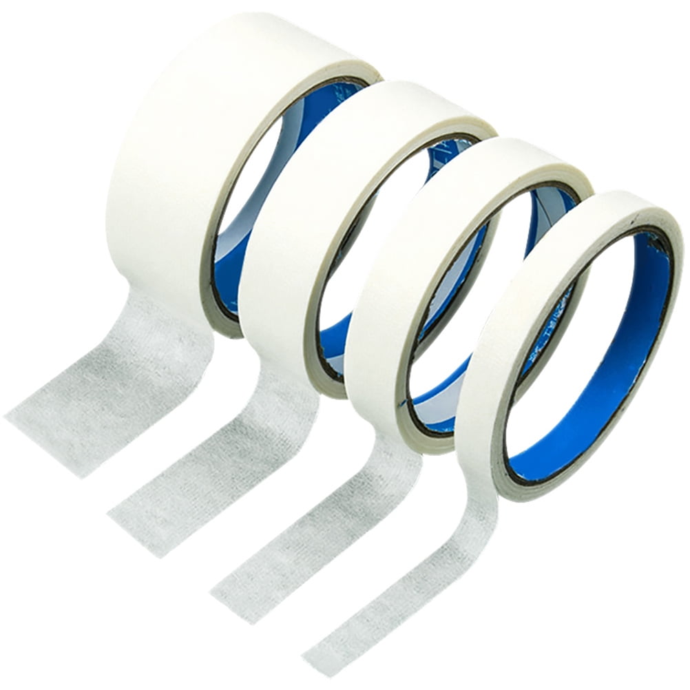 4 Rolls Masking Glue Labels Painting Masking Tapes White Tape ...
