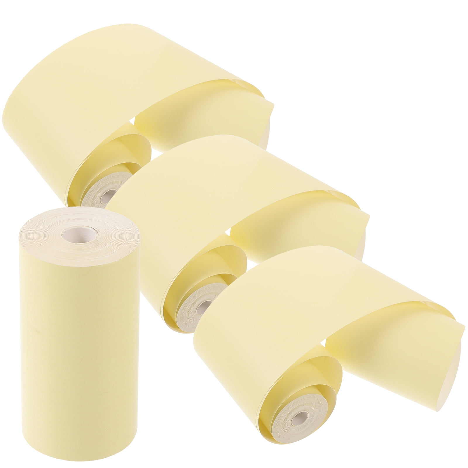 4 Rolls Printing Paper Card Machine Stencil Thermal Printer - Walmart.com