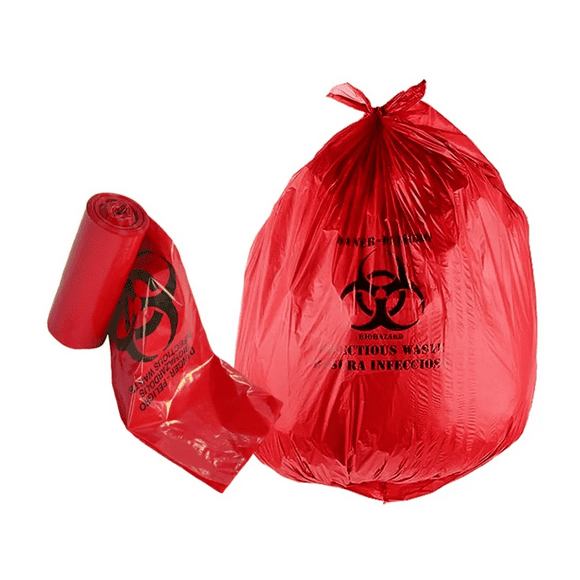 Red Trash Bags