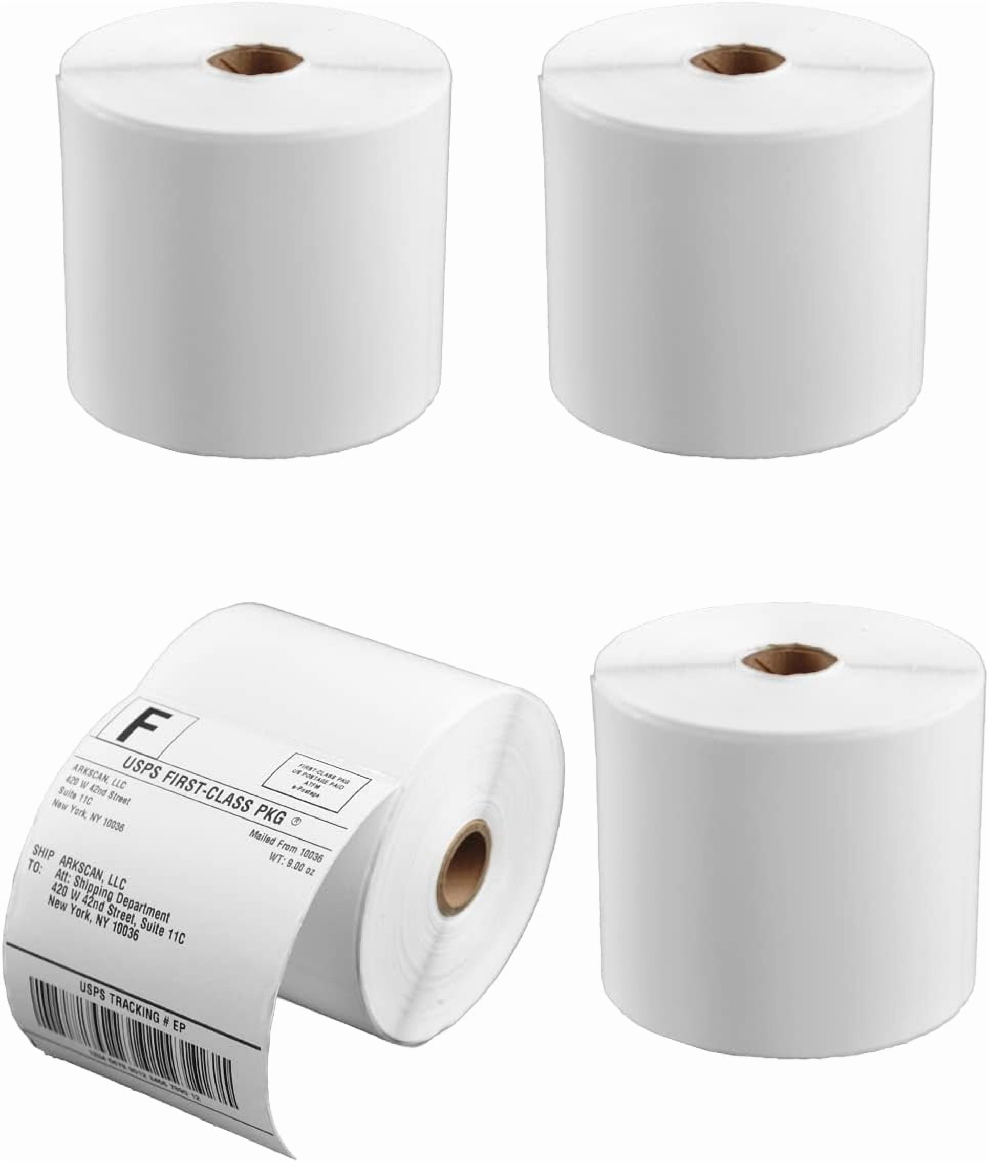 4 Rolls of SL450 4x6 Shipping Label (450 Pages per roll) Support ...