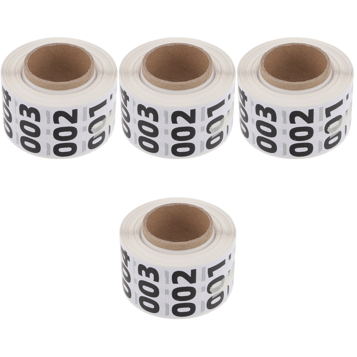 4 Rolls Stickers 0 999 Labels Mailbox Decals Electric Panel Numbered ...