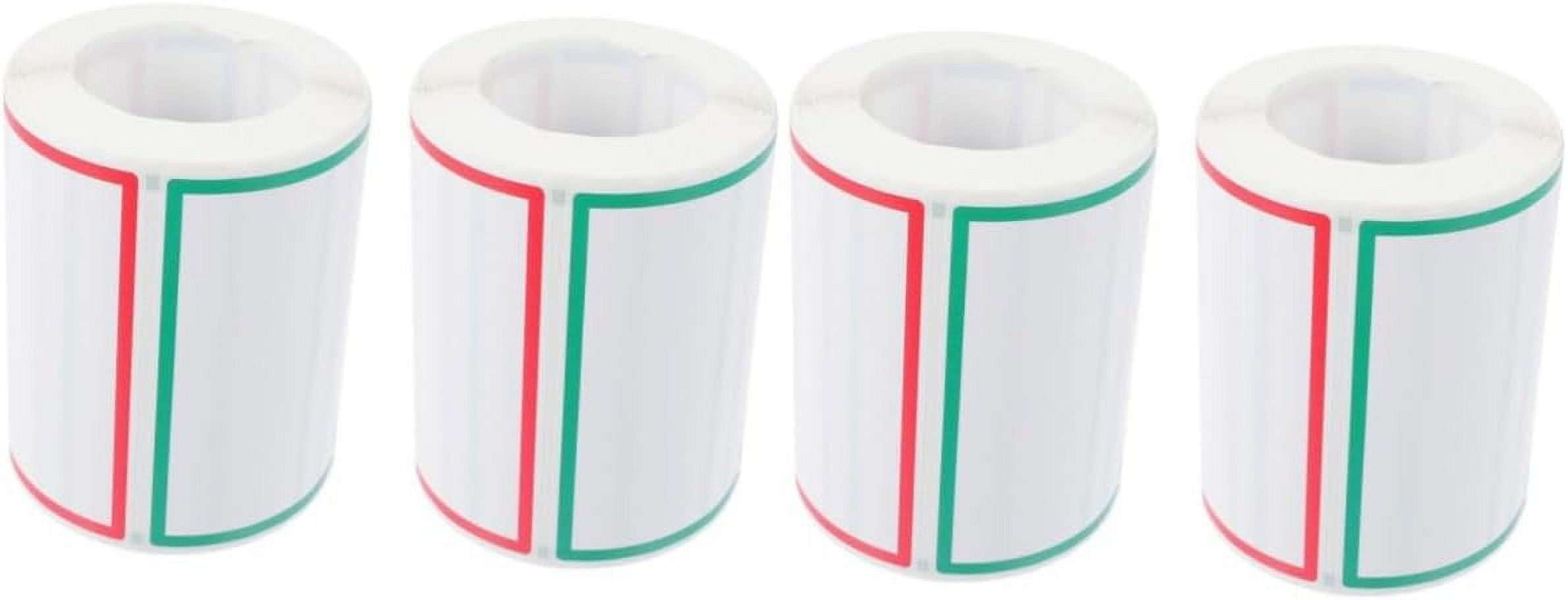 4 Rolls Stickers Name Tags Adhesive Tags Label Sign Color Coding Labels ...