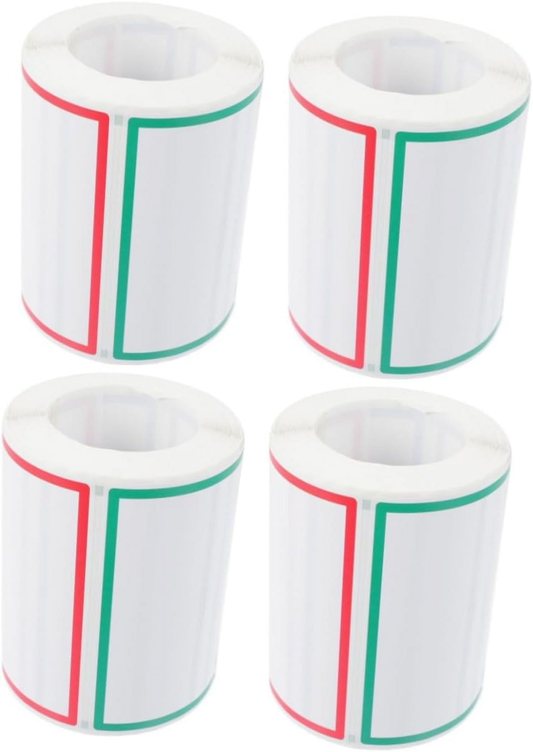 4 Rolls Stickers Sticker Labels Sticker Paper Matte Ordinary Notes Name ...