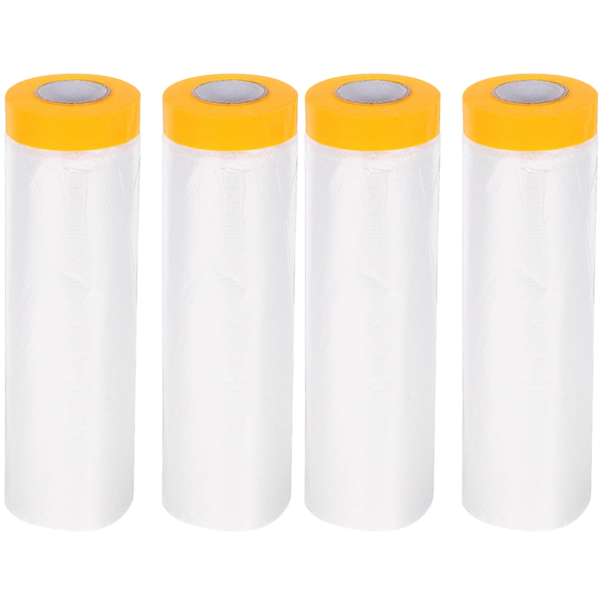 4 Rolls Weatherproofing Film Plastic Window Covering for Winter Window ...