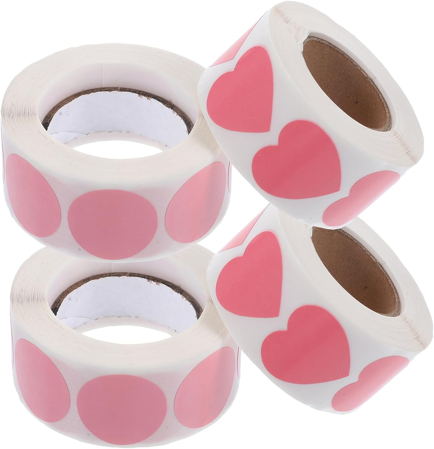 4 Rolls of Daily Use Stickers Labels Self-Adhesive Label Sealing ...