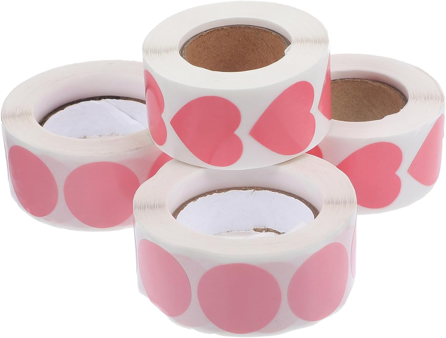 4 Rolls of Daily Use Stickers Labels Self-Adhesive Label Sealing ...