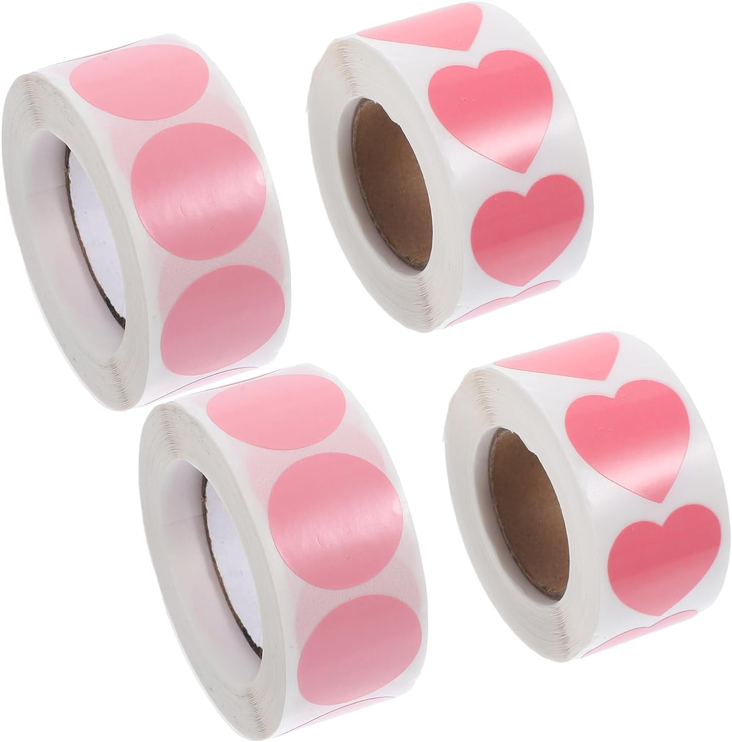 4 Rolls of Daily Use Stickers Labels Self-Adhesive Label Sealing ...