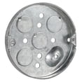 4" Round Ceiling Pan,Metal Pancake Box for Outlets - Walmart.com