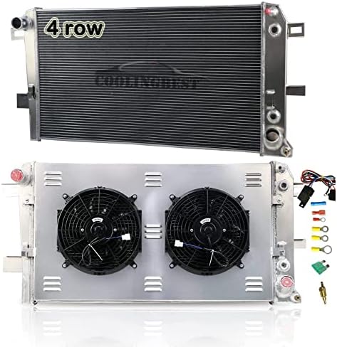 4 Row Aluminum Radiators Replacement for 2001 2002 2003 2004 2005 Chevy ...