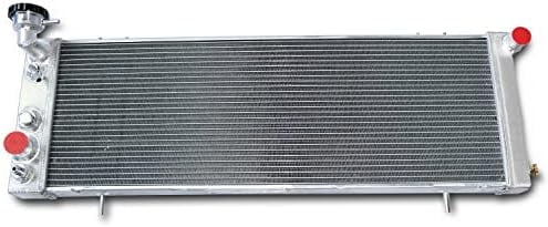 4 Row Core Radiator For 1991-2001 Jeep Cherokee Comanche Wagoneer XJ 2. ...
