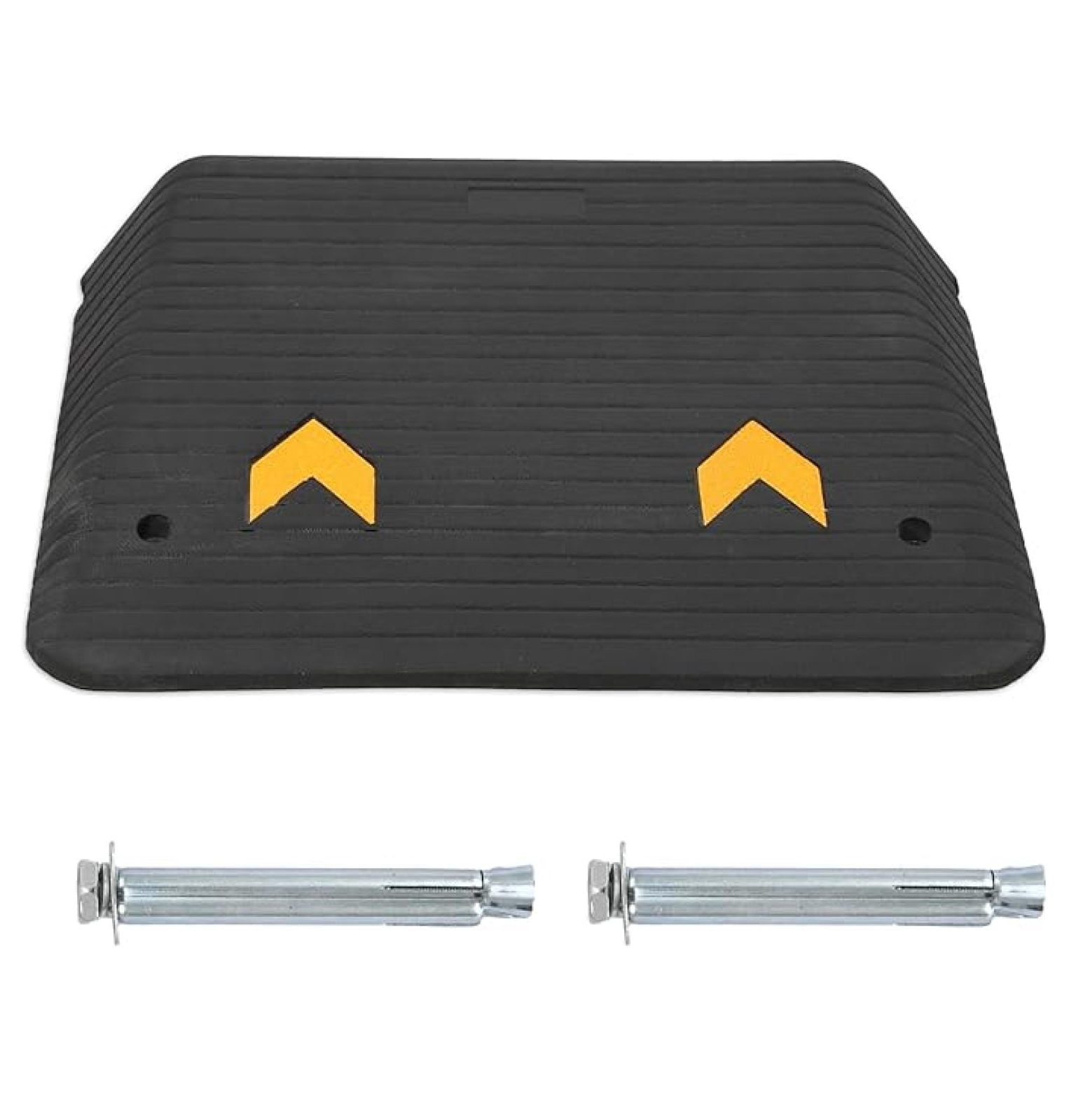 4" Rubber Threshold Ramp - Heavy-Duty Wheelchair Ramp with 33,000 lbs ...