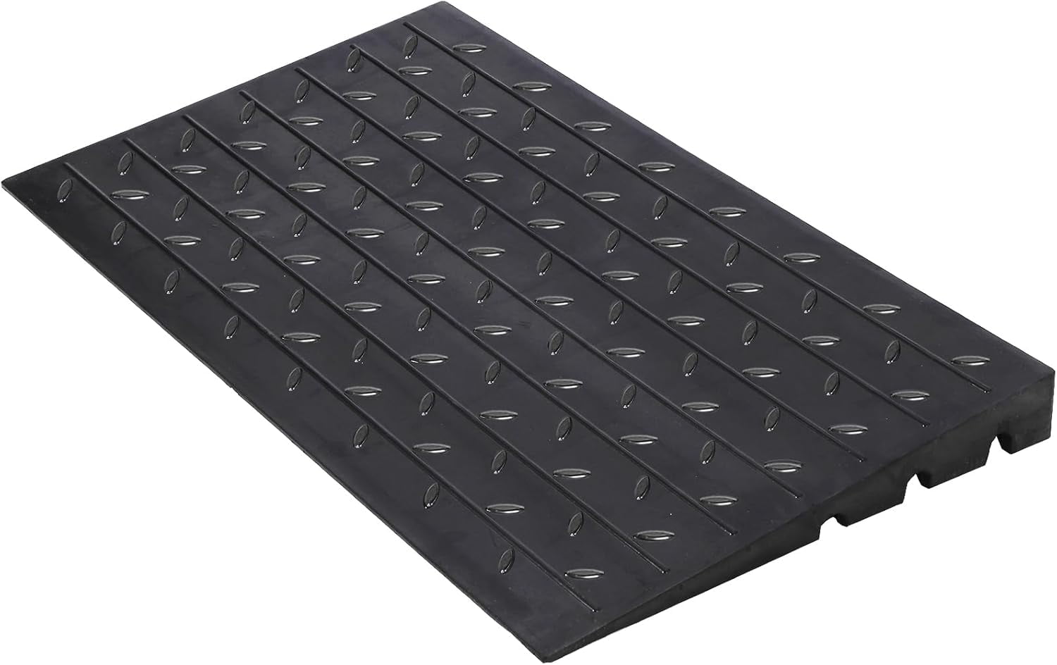 4" Rubber Threshold Ramp, Ramp for Wheelchair, Scooter, Doorway Ramp ...