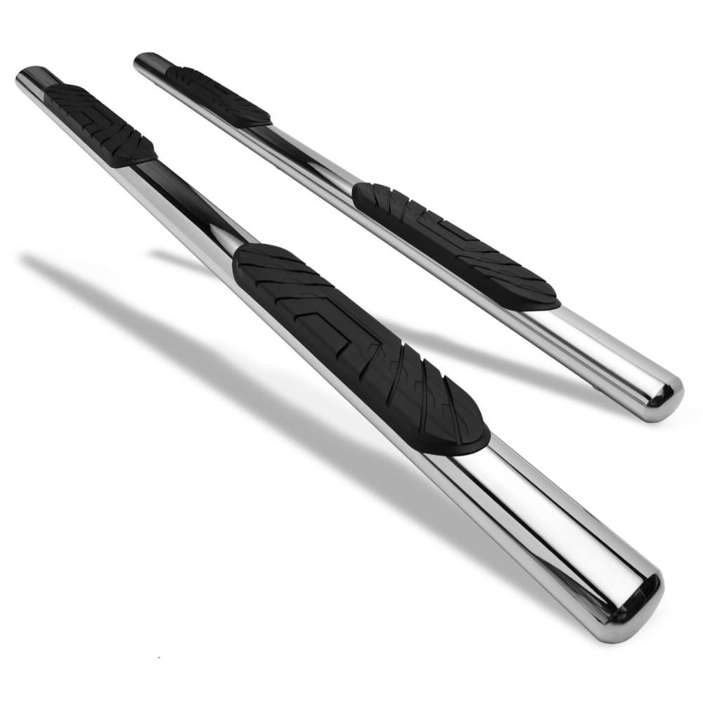 4" S/S Side Step Rails For Dodge Ram Crew Cab Nerf Bars Running Boards ...