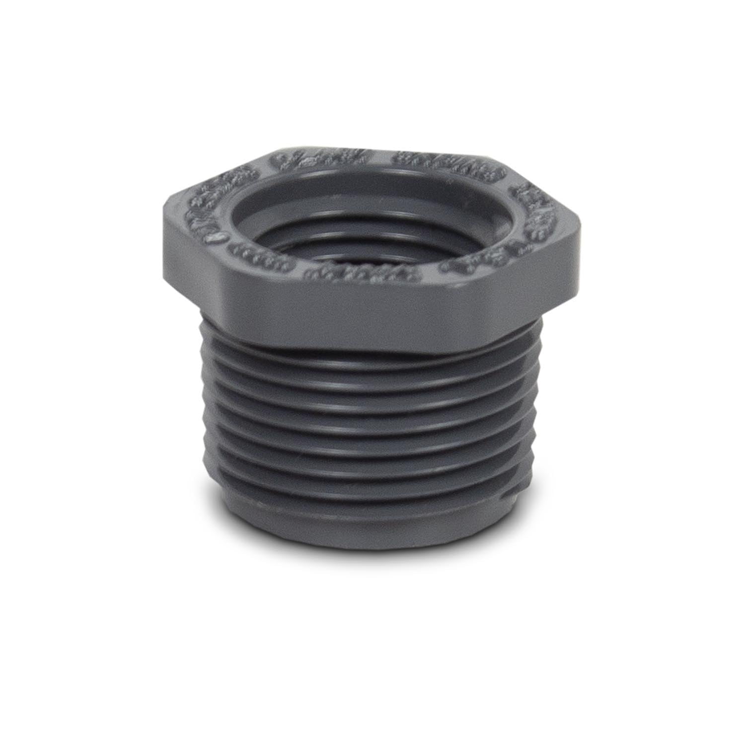 4" SS Housing PVC End Plug 1/2" & 3/4" FNPT - Walmart.com