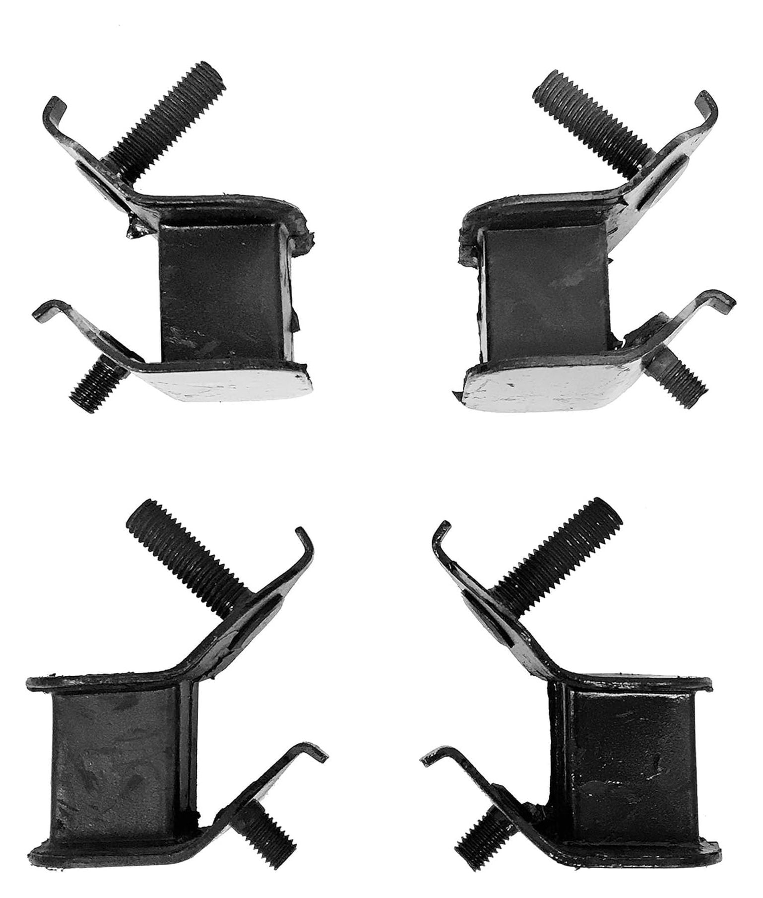 4 Same Large Thick Anti Vibration Rubber Mounts Replaces 11HP 13HP ...