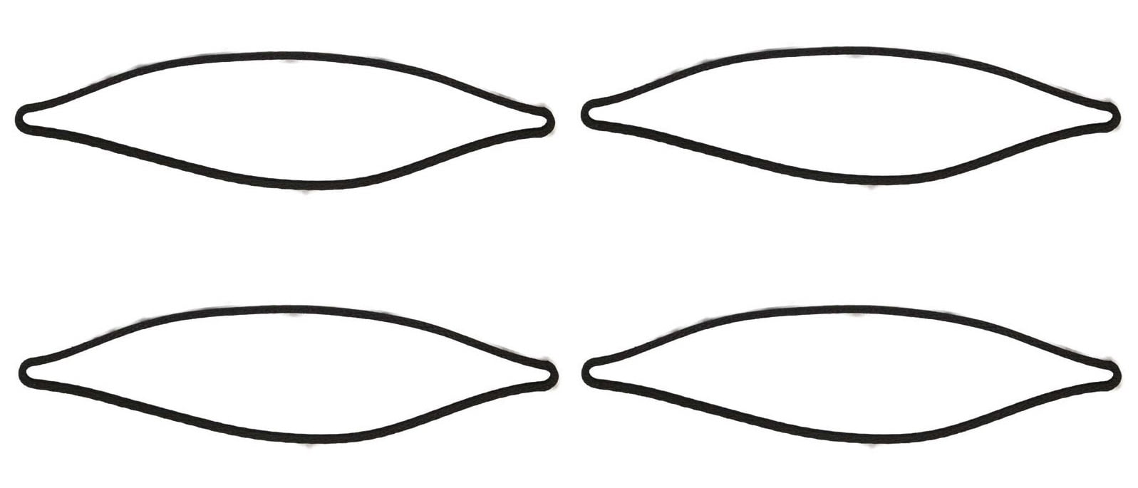 (4) Sanitaire Eureka Upright Vacuum Motor Fan Chamber Gaskets 30517 ...