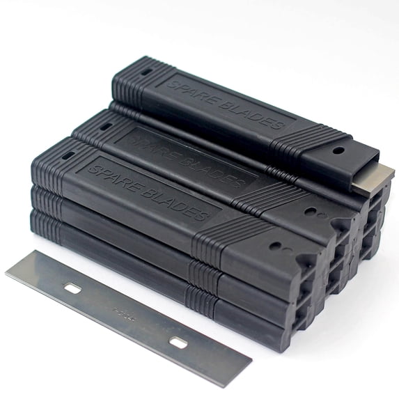 4" Scraper Blades 100pcs Replacement Stainless Steel Razor Blade to ...