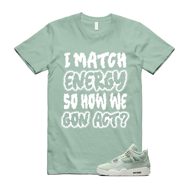 4 Seafoam Green White Sail T Shirt Match MATCH - Walmart.com