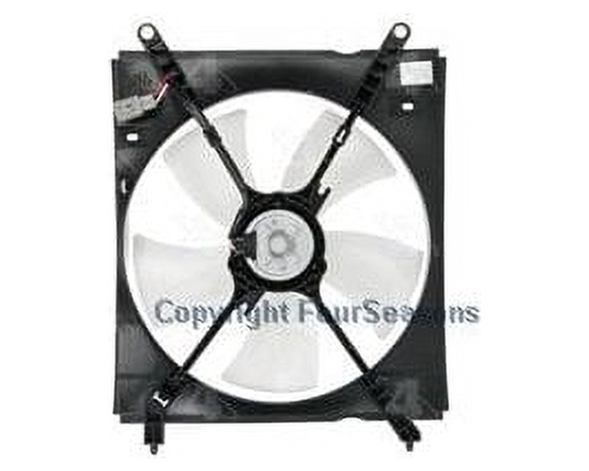 4-Seasons 75303 Cooling Fan Assembly For Toyota Camry, Single fan ...
