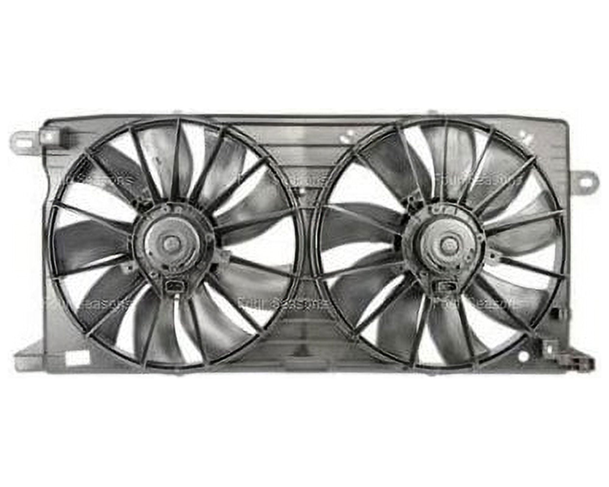 4-Seasons 75421 Cooling Fan Assembly, Dual fan, Radiator and A/C ...
