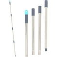 4-Section 4.8ft. Stainless Steel Pole Mop Replacement Handle Compatible ...