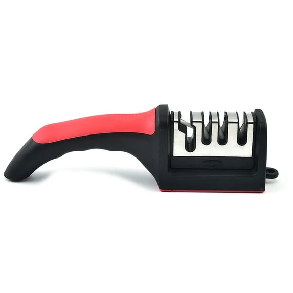 4‑Segment Hand‑Held Knife Sharpener, Household Multi‑Functional 3 ...