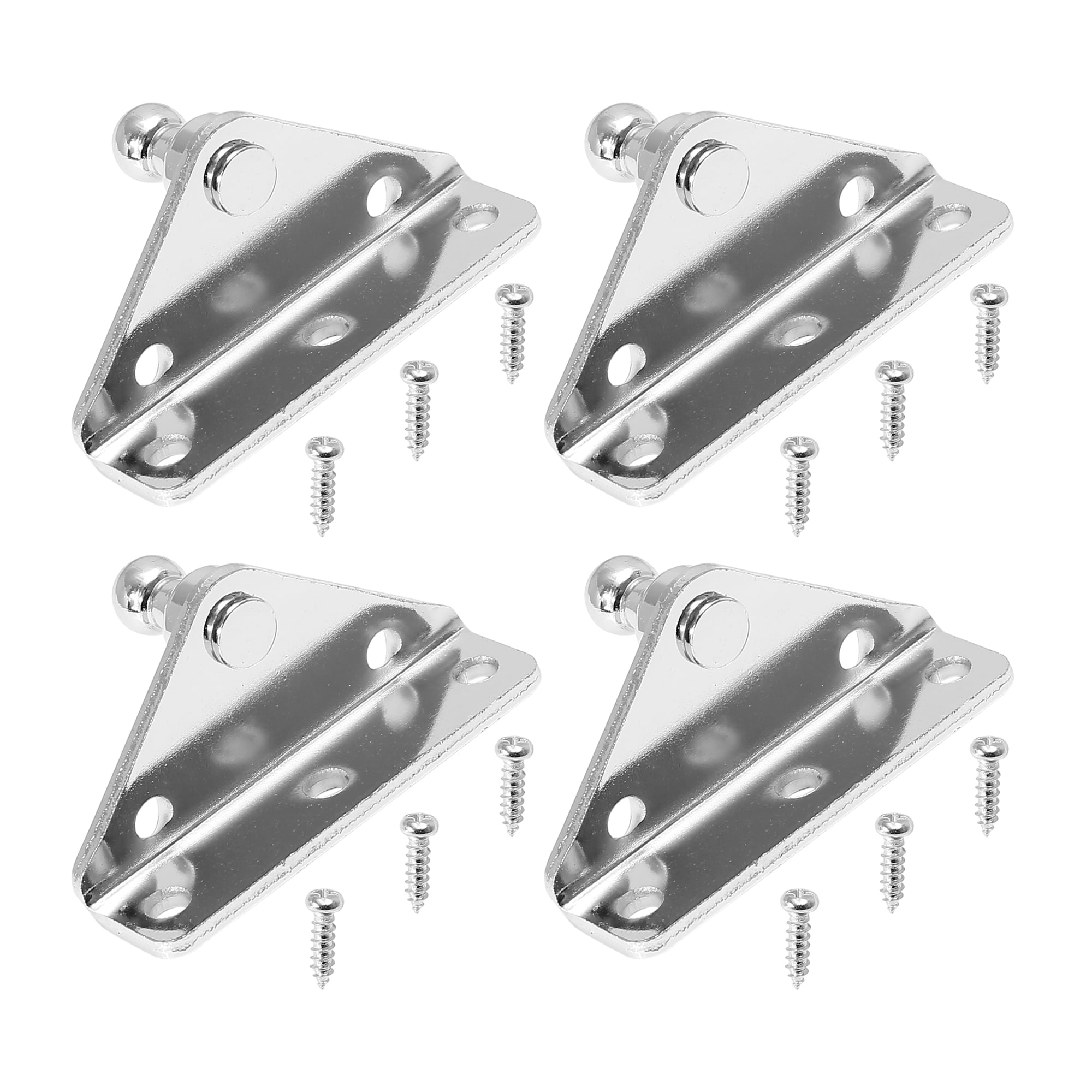 4 Set 10mm Car Ball Studs Mounting Brackets for Gas Struts Shocks with ...