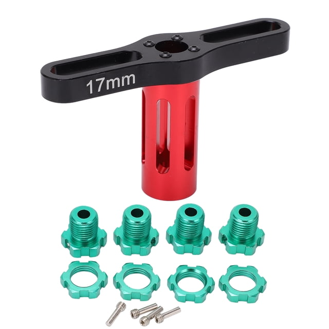 4 Set 17mm Hex Nuts Splined Wheel Hubs with Removal Tool for Summit ...