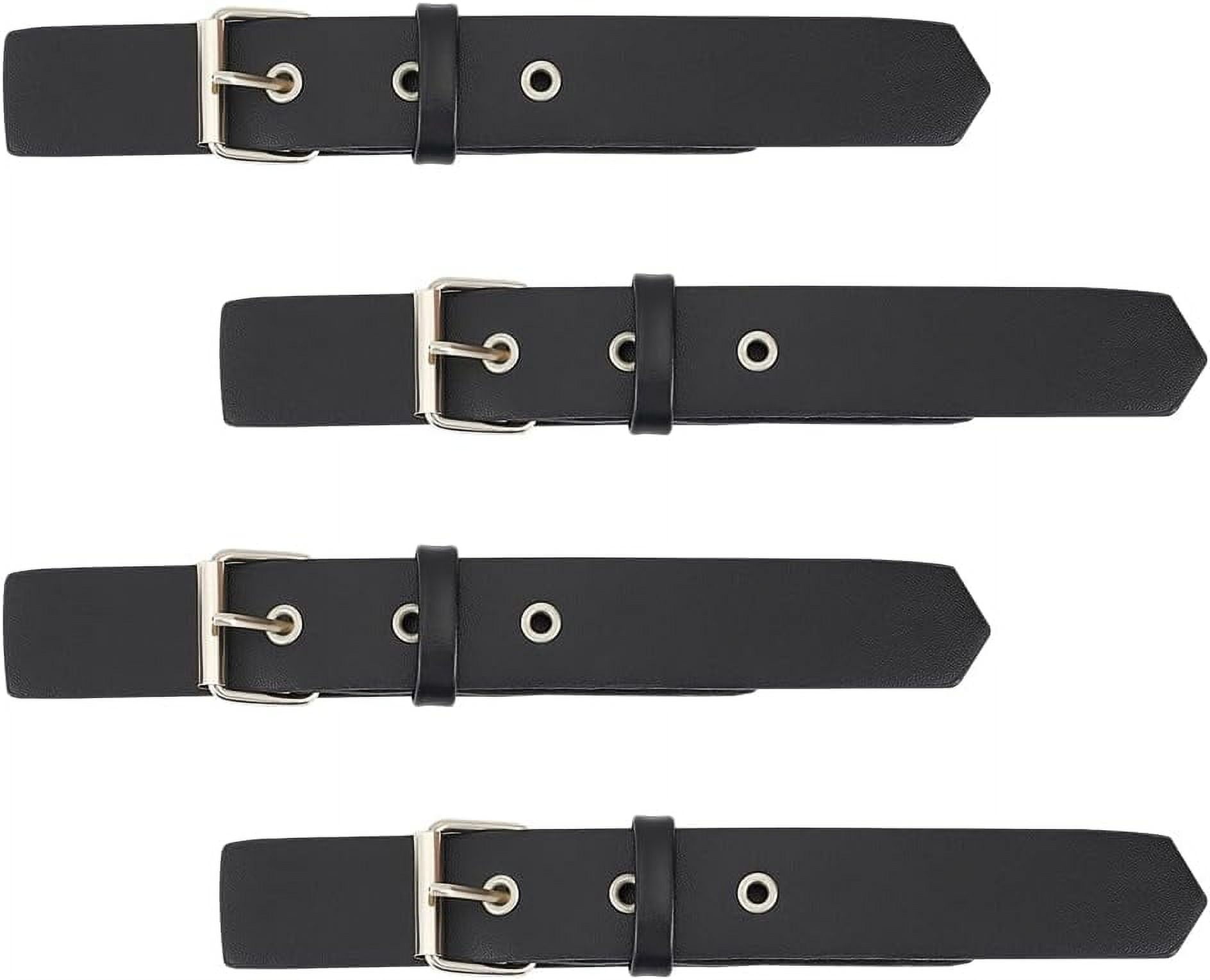 4 Set 4 Set Leather Sew-On Toggles Closures PU Leather Snap Toggle ...