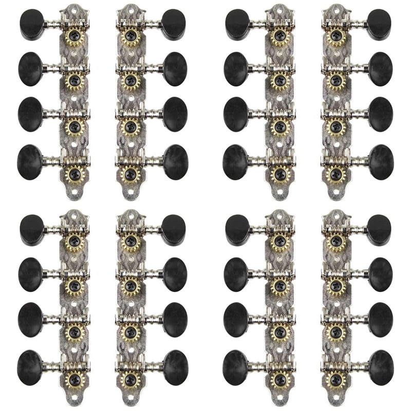 4 Set 4L4R Mandolin Tuning Pegs Machine Heads String Tuning Pegs for 8 ...