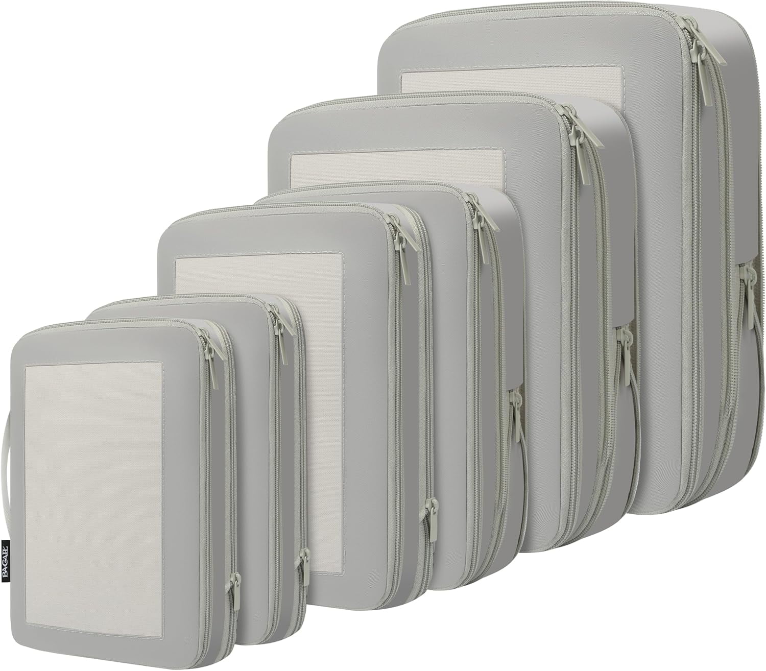 4 Set/6 Set/8 Set Compression Packing Cubes Travel Accessories ...