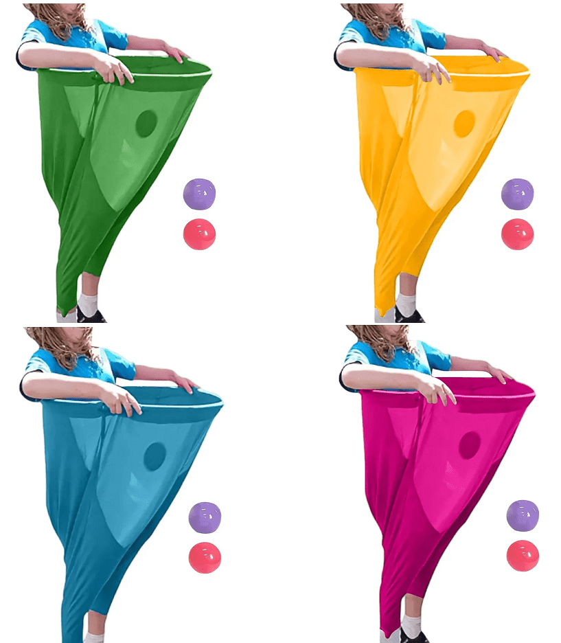 4 Set Big Granny Pants Yard Game with Bouncy Balls, Fun and Engaging ...