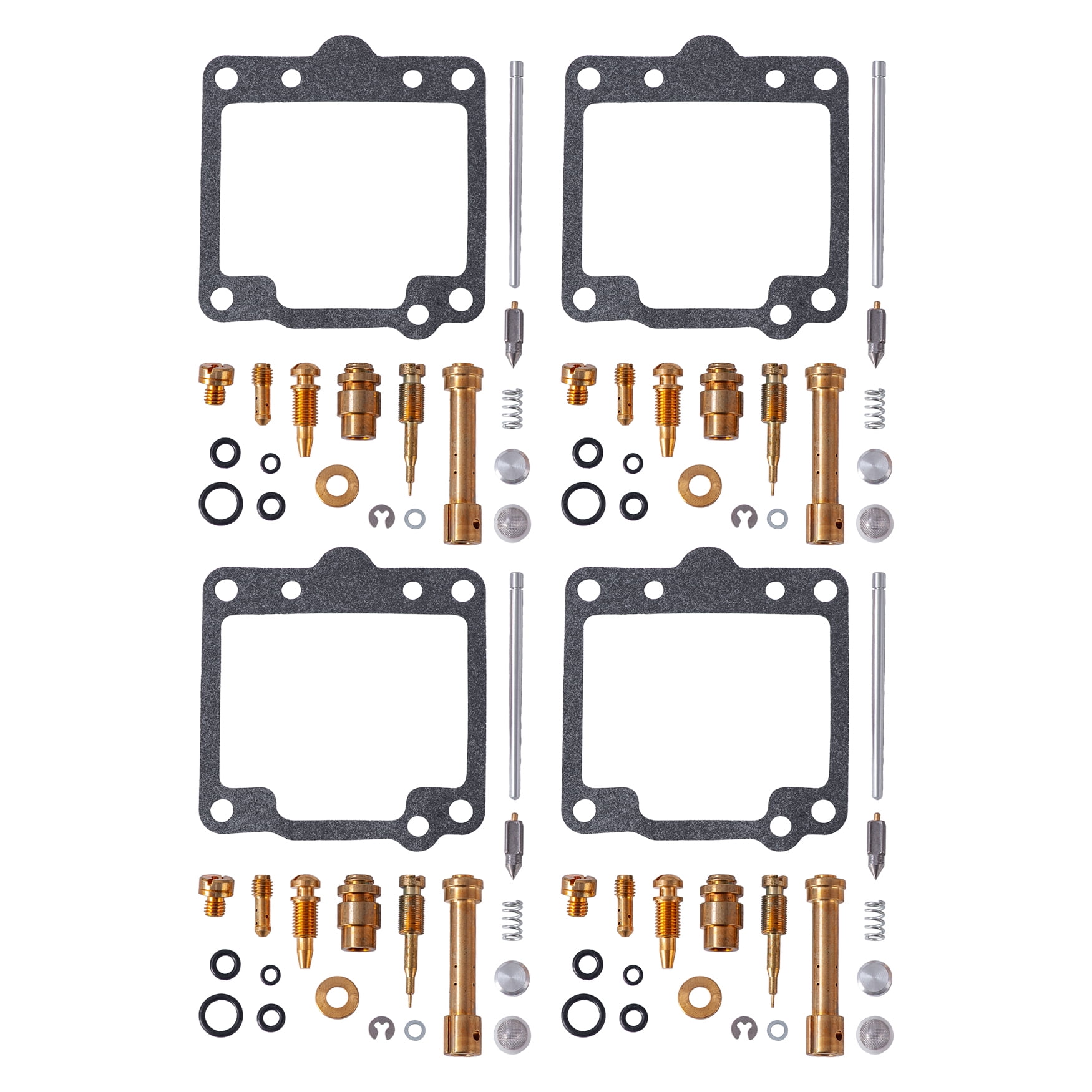 4 Set Carburetor Repair Kit for 1982-1983 KAWASAKI KZ650 CSR 20 ...
