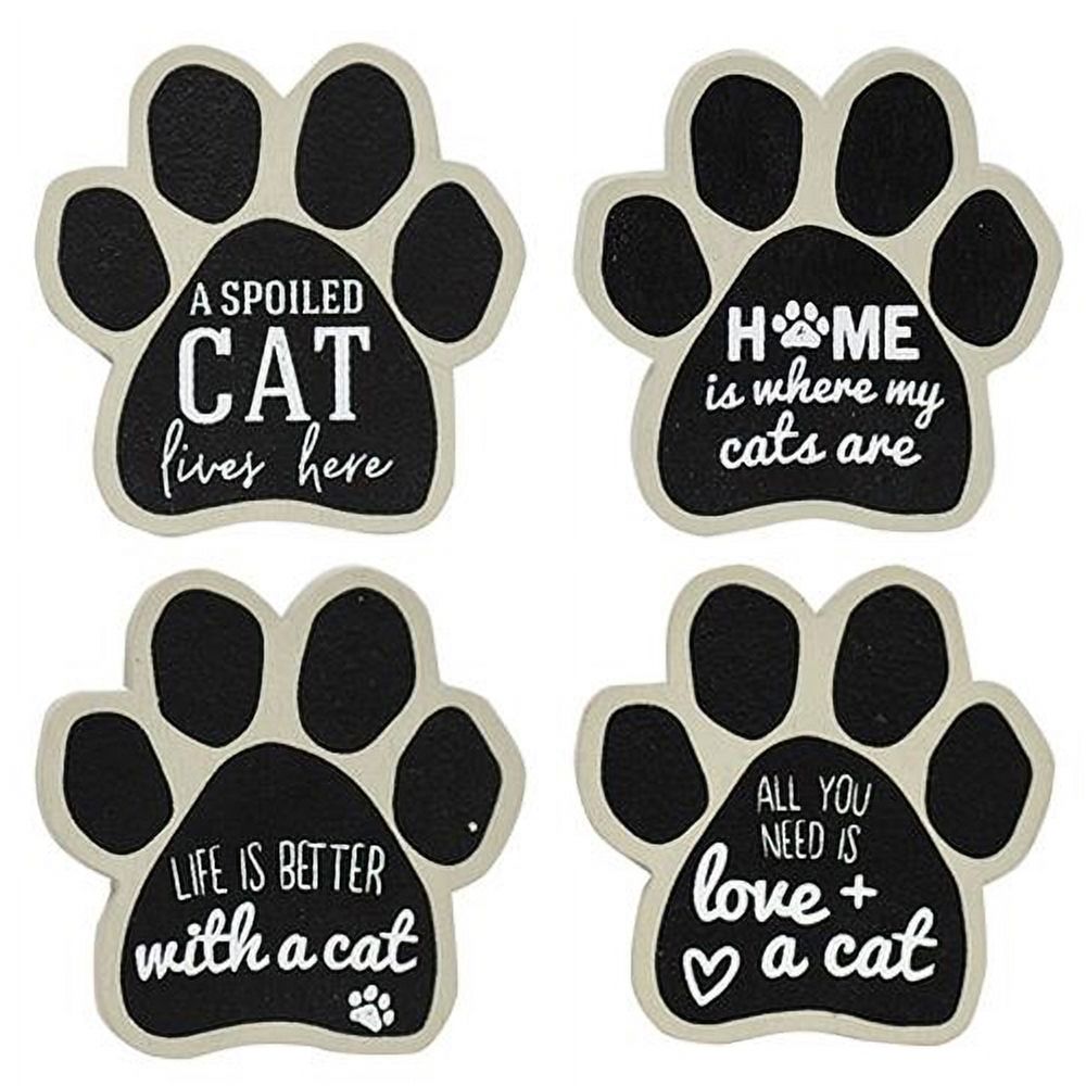 4/Set Cat Paw Magnets - Walmart.com